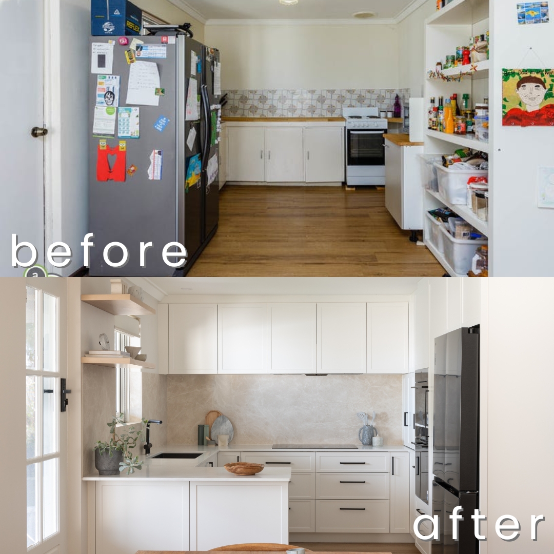 Kitchen Makeovers - Before & After - Kitchen Renovations Perth